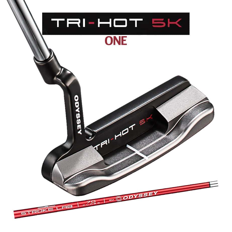 【楽天市場】オデッセイ トライホット 5K ワン TRI-HOT 5K ONE パター 右用 STROKE LAB シャフト レッド ODYSSEY：ヤトゴルフ 楽天市場店