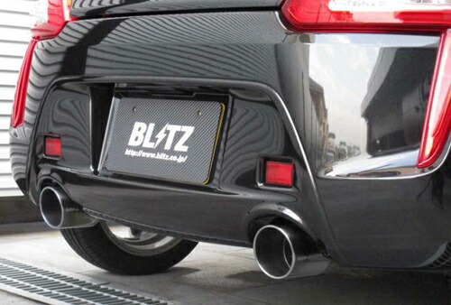 【楽天市場】BLITZ NUR-SPEC VS トヨタ コペン GRスポーツ 純正バンパー車 LA400A用 左右出し(63159)【マフラー】【自動車パーツ】ブリッツ ニュルスペック ブイ ...