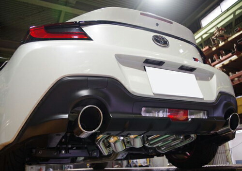 【楽天市場】スルガスピード PFSループサウンドマフラー(チタンテール) トヨタ GR86 ZN8用 左右出し（SRT-571-C/SRT ...