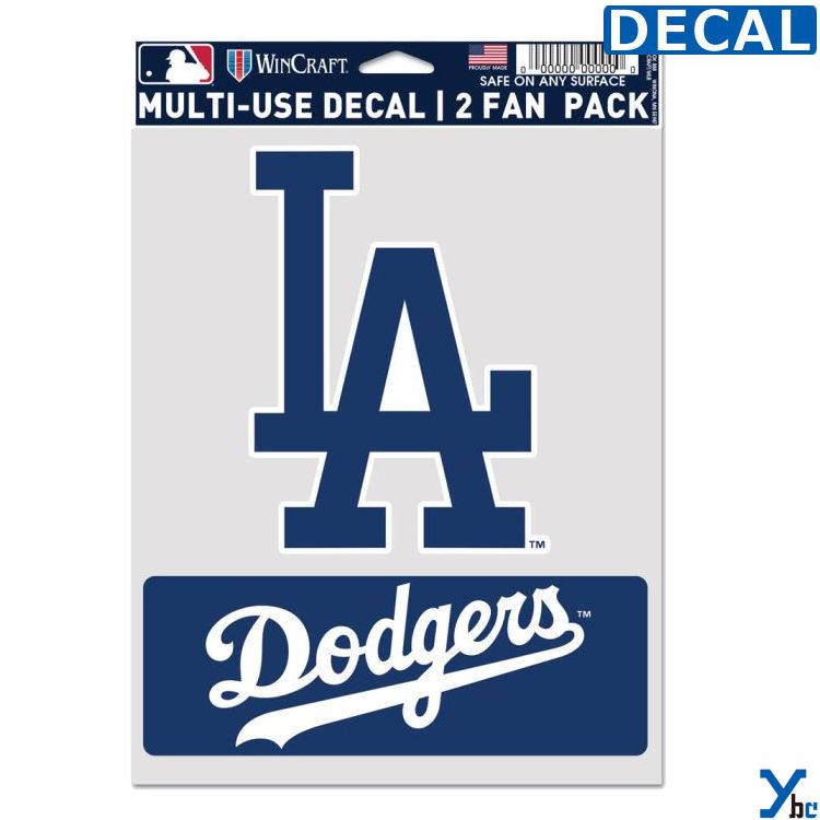 【楽天市場】50/50 在庫あり/即納 ロサンゼルス ドジャース Los Angeles LA Dodgers デカールステッカー MLB 野球 メジャーリーグ 大リーグ ライセンス商品 大谷 ...