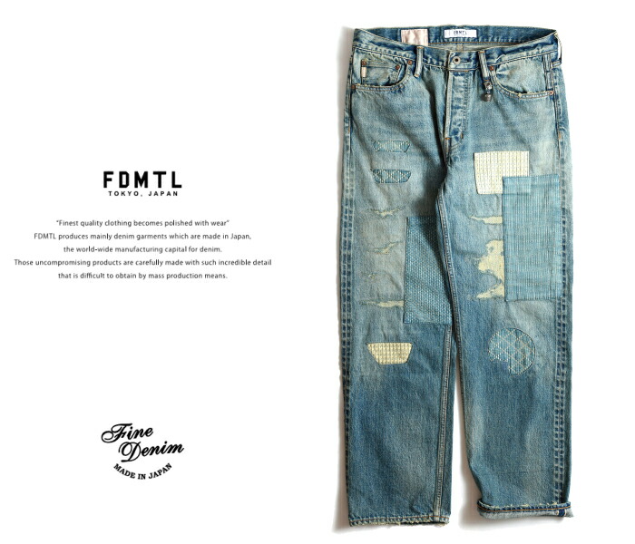 【楽天市場】FDMTL fa24mg118 CLASSIC STRAIGHT DENIM MG118 クラシック ストレートジーンズ ...