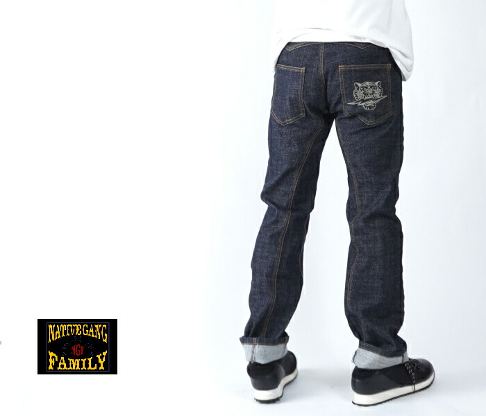 【楽天市場】50%OFF SALE NGF NATIVE GANG FAMILY ngf281582 タイガープリント ポケット ストレート ...