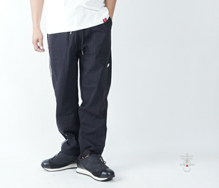 【楽天市場】30%OFF SALE 喜人 42601 C.W.Eちょい・ワイルドイージーパンツ ブラック 扇柄バックポケット メンズ 和 和 ...