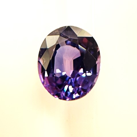【楽天市場】紫サファイア オーバル 0.67ct ルースパープル系：gem-ichinose
