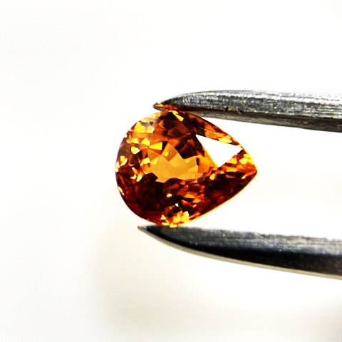 【楽天市場】スペサタイトガーネット ペアシェイプ 0.76ct ルース：gem-ichinose