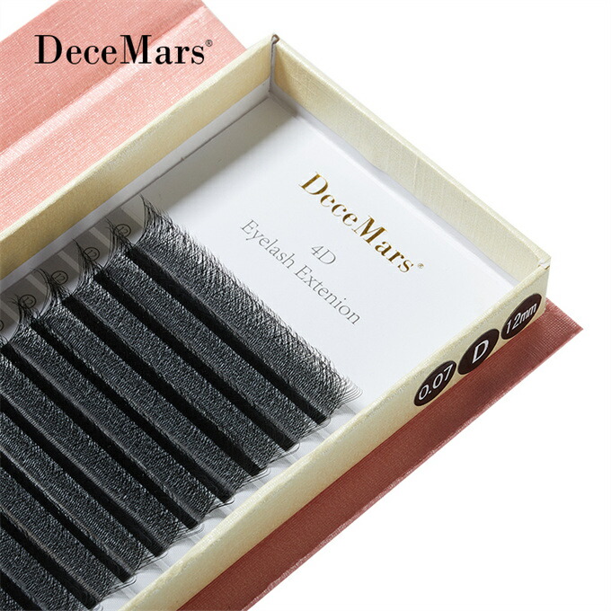 【楽天市場】DeceMars-4D-W形まつげエクステンション、12ライントレイあたり：逸品LIFE