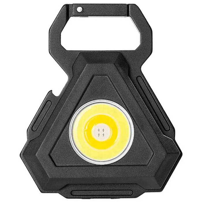 【楽天市場】EIGERTOOL 充電式COBカラビナライト三角型 ECL-2 小さいけど明るさスゴッ！強力なブーストモードも搭載：村の鍛冶屋