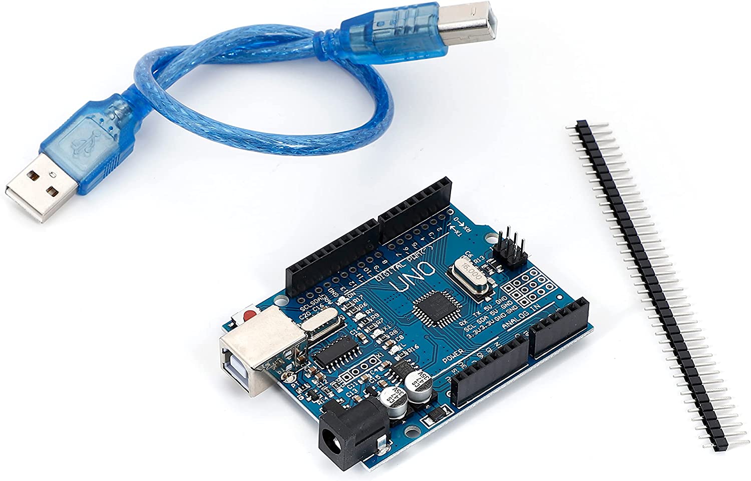 【楽天市場】【1個入】Arduino 用UNOボード V3.0 CH340/ATmega328P-AU 5V 16Mhz NanoV3.0互換 ...