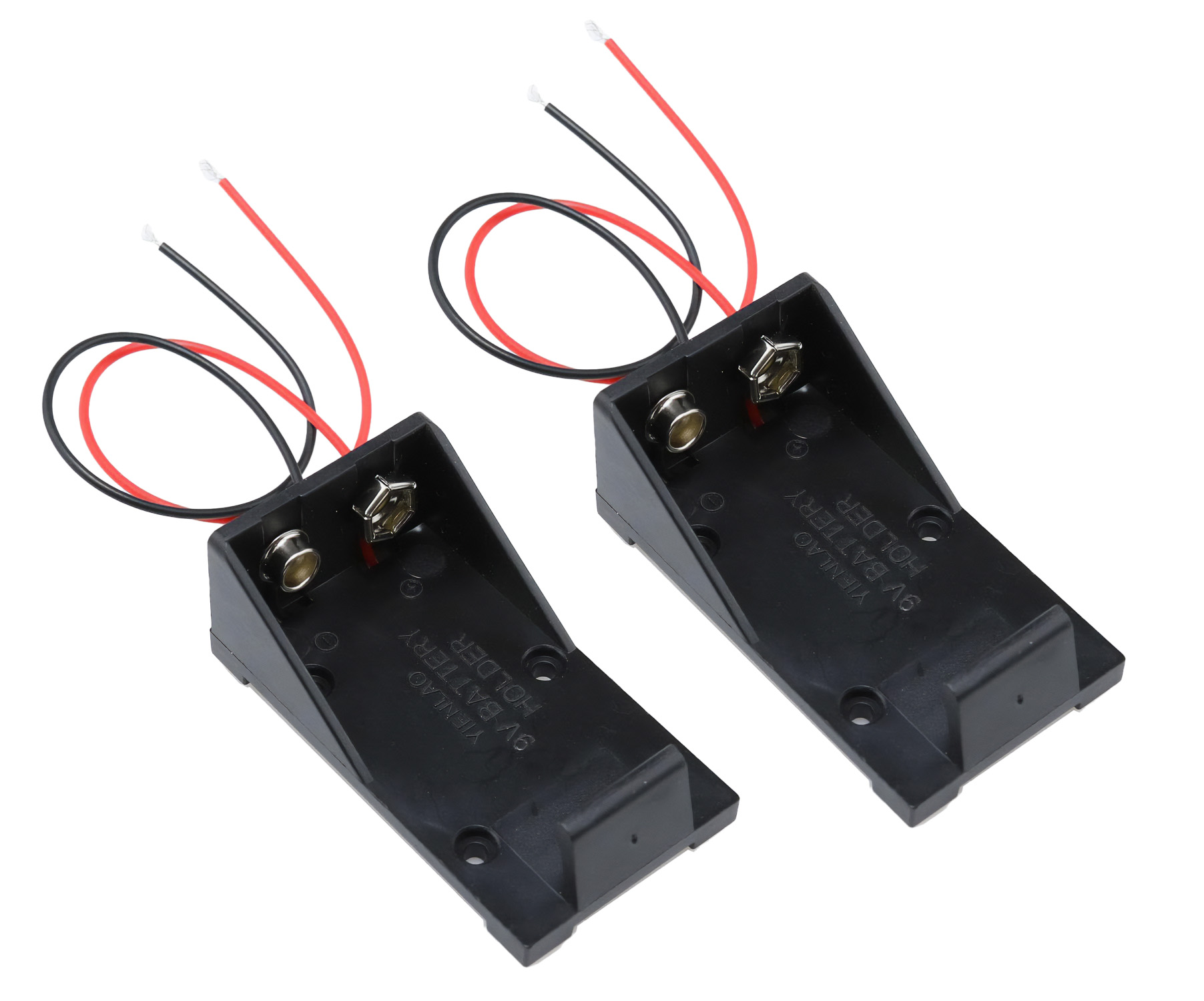 【楽天市場】【2個セット】006P 9V縦型電池ボックス｜リード線付き 電子工作・実験用：YMS PARTS