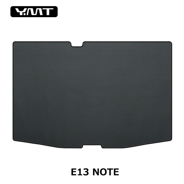 【楽天市場】YMT E13系ノートカーボン調ラバー製ラゲッジマット（トランクマット）：Y・MT