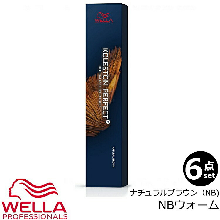 【楽天市場】6本セット・送料無料｜ウエラ コレストン パーフェクト＋（プラス）NBウォーム 80g ｜／04｜NATURAL BROWN WARM 1剤 染毛剤 医薬部外品 業務用 ※一部地域 ...