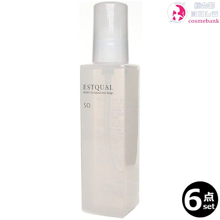 【楽天市場】6点セット・送料無料！｜ミルボン ディーセス エストクアル SO 120mL｜やわらか・おさまりタイプ・太い髪、硬毛・アウトバス・洗い流さないトリートメント：総合卸ヨシムラ