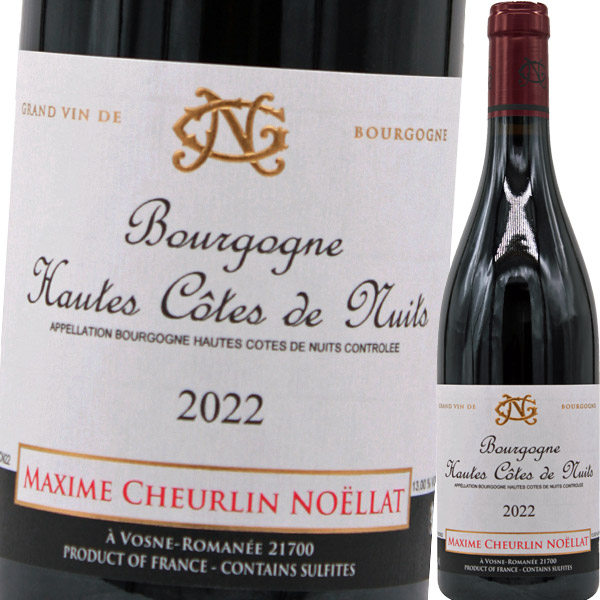 【楽天市場】マキシム・シュルラン・ノエラ・ブルゴーニュ・オート・コート・ド・ニュイ・ルージュ 2022：YNSトウキョー（ワインズ東京）