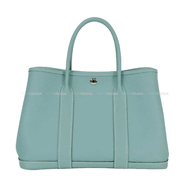 【楽天市場】HERMES エルメス ガーデンパーティ 30 TPM シエル ヴァッシュカントリー シルバー金具 トートバッグ Y刻印 新品同様 ...