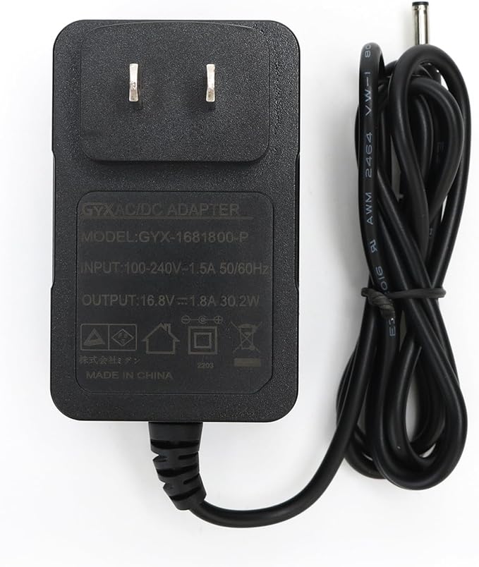 【楽天市場】【急速充電器】MIDIAN 18V/19V/21V30Vバッテリー対応充電器、16.8V 1.8A 30.2W高効率充電、DCプラグAC充電器、過充電保護機能搭載、1m電源ケーブル ...