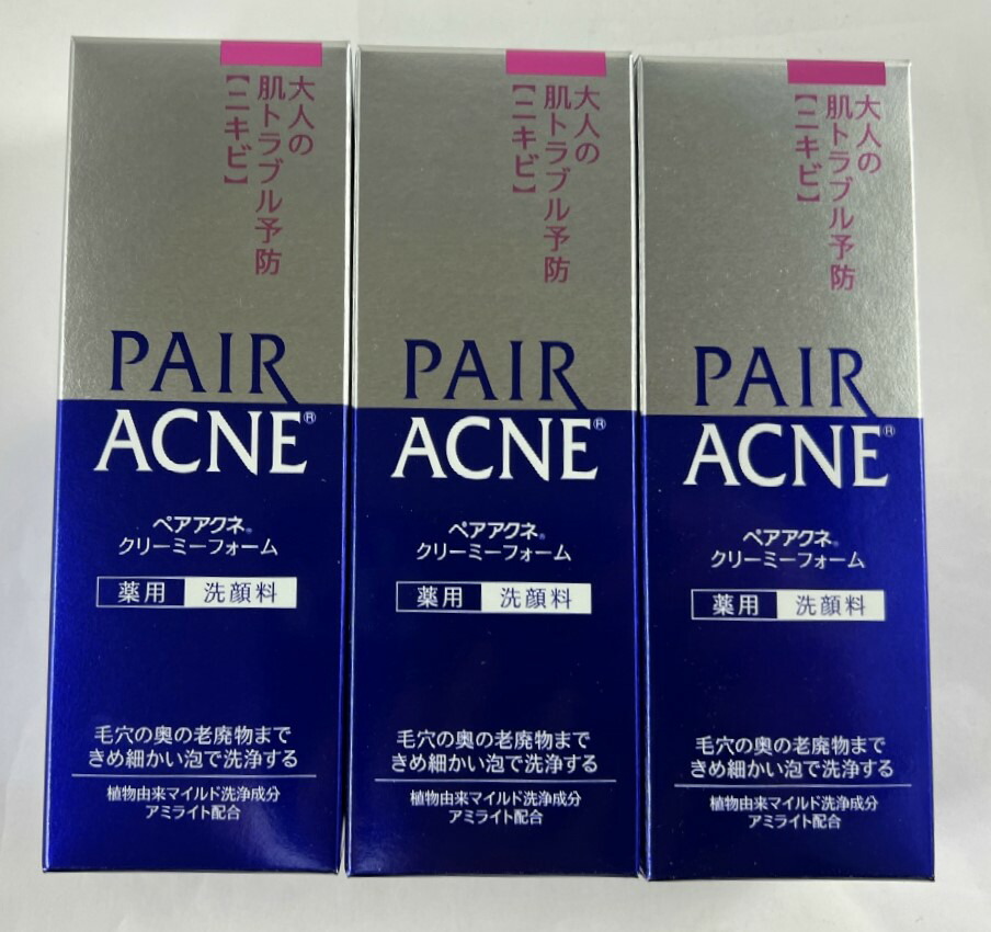 【楽天市場】【×3本セット送料込】【ライオン】ペア アクネ クリーミーフォーム 薬用洗顔料 80g 4903301034506：ケンコウlife