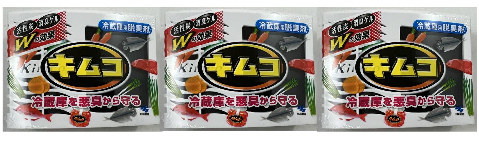 【楽天市場】【×3個セット送料込】小林製薬 キムコ 113g 冷蔵庫用脱臭剤(4987072036228)：ケンコウlife