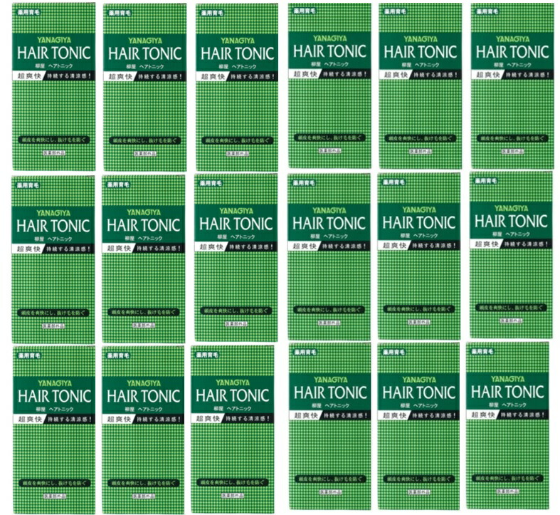 【楽天市場】【×18本セット送料込】柳屋本店 柳屋 ヘアトニック 240ml 爽快な 薬用ヘアトニック 薬用育毛( 頭皮 抜け毛 防止) 愛さ ...