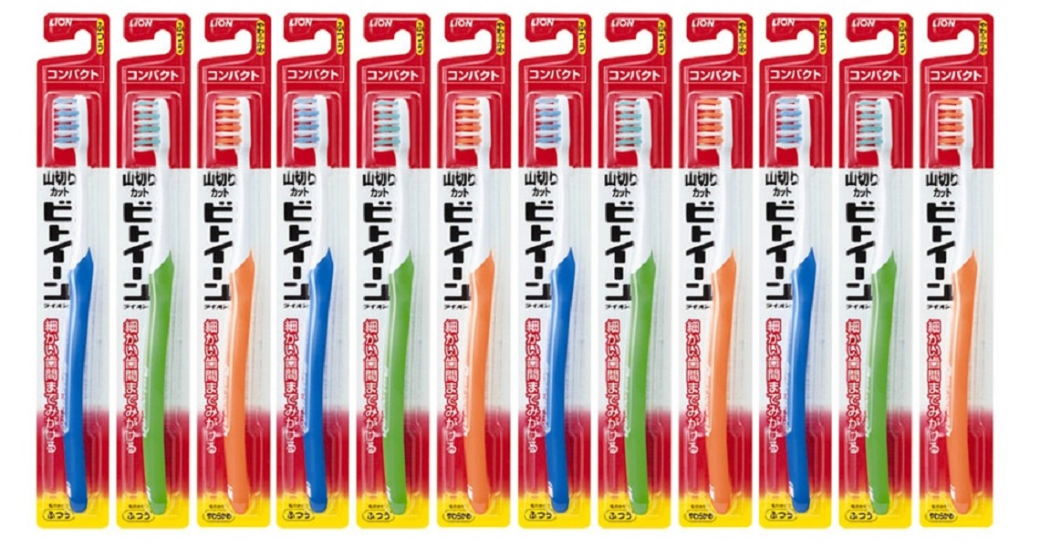 【楽天市場】【×12本セット メール便送料無料】ライオン ビトイーン コンパクト ふつう 1本入 ※色は選べません：ケンコウlife