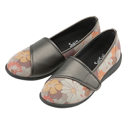 【楽天市場】マリアンヌ SaiSai フラワープリント W940 フルールオレンジ 22.5cm【取寄品】：御用待本舗 楽天市場店