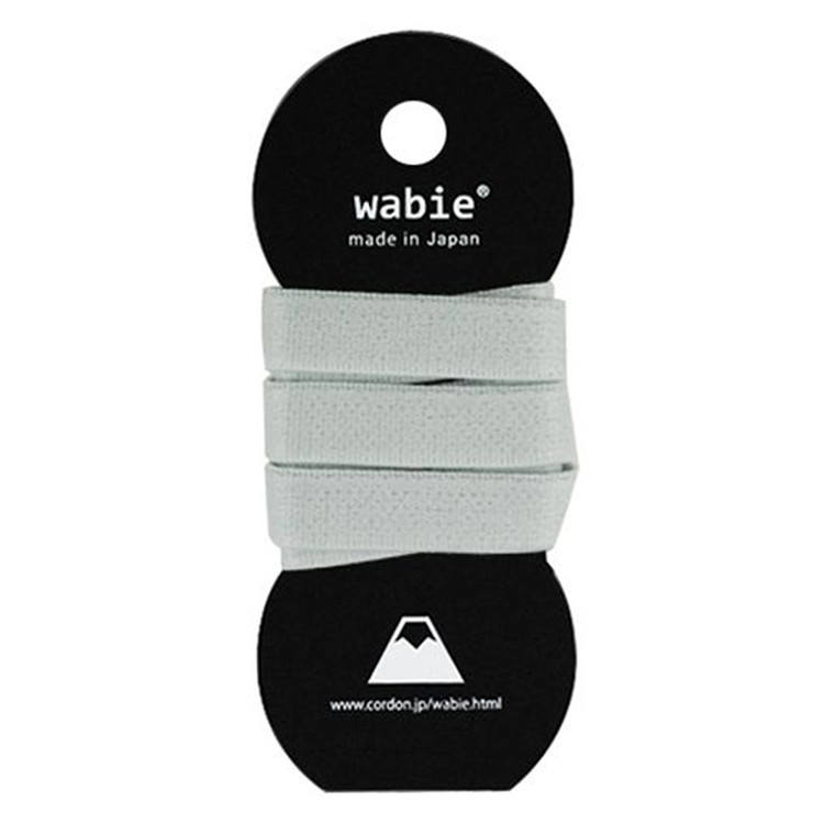 【楽天市場】★[50個までゆうパケ対応]wabie サテンリボンゴム 0.45m アクアシルバー：御用待本舗 楽天市場店