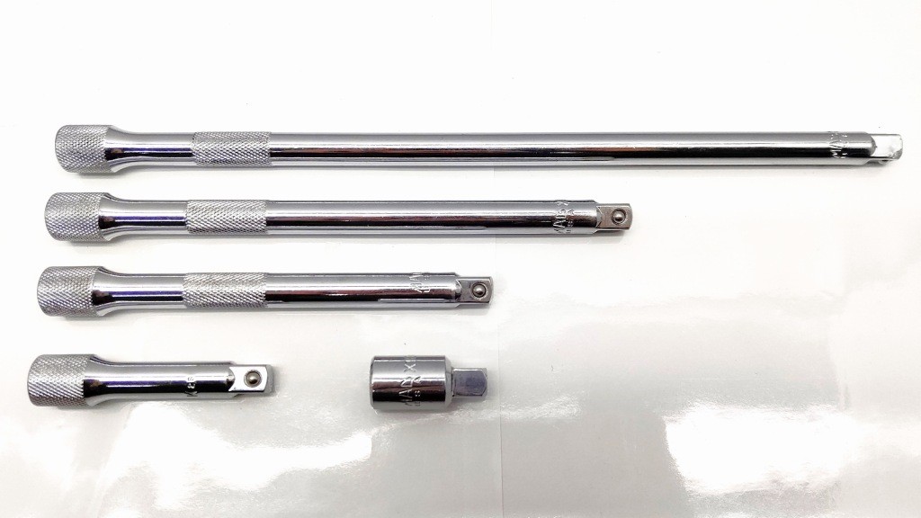 【楽天市場】25k-146t【中古】MAC TOOLS マックツールズ 1" 3" 6" 8" 12" ヌールド エクステンション 5点セット X1E / X3EK / X6EK / X8EK ...