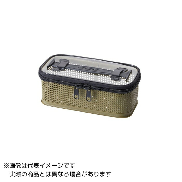 【楽天市場】シマノ システムメッシュケース BK-098U ＃カーキ ＃M：ヨコオ 楽天市場店