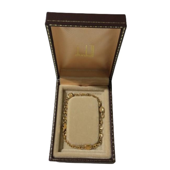【楽天市場】【併売品】【中古】【メンズ】dunhill ダンヒル bracelet ブレスレット ゴールド：萬屋オンラインショップ