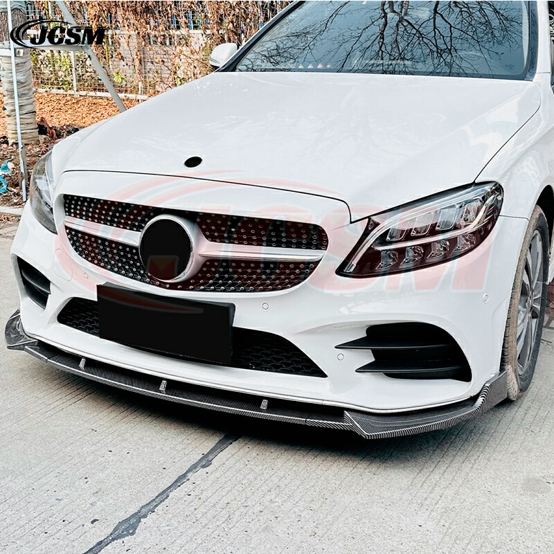 【楽天市場】【SALE＆P10倍★12/4-12/11】メルセデス?ベンツ Cクラス W205 S205 C205 AMG スポイラー リップ ...