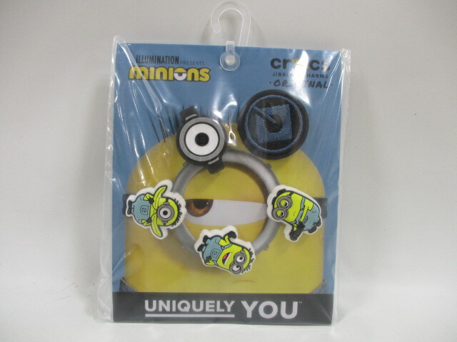 【楽天市場】crocs クロックス ジビッツ チャーム 10012725 Minions 5PCK ミニオンズ 5パック 5PK 5-Pack ...