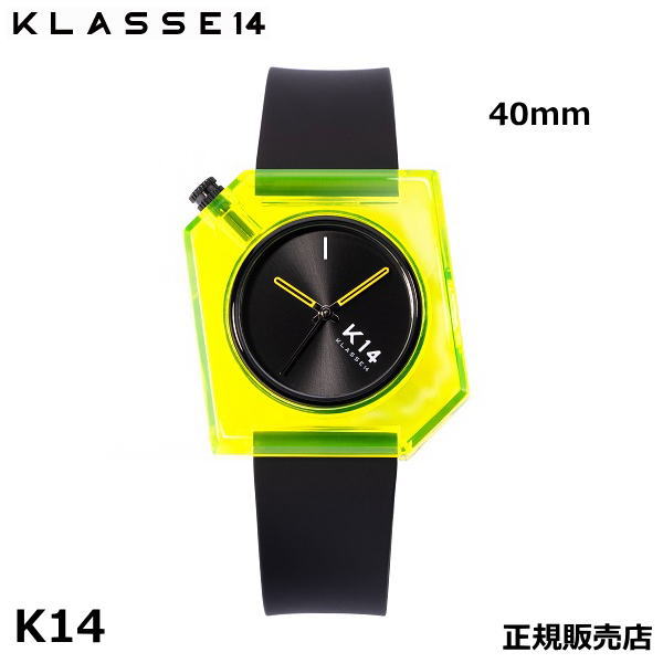 【楽天市場】クラス14 K14 IRREGULARLY SQUARE Yellow Washin up 40mm WKF19YW001M 腕時計 【正規輸入品】 【ギフト包装】【ホワイトデイ ...