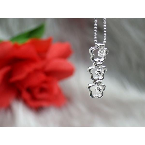 【楽天市場】(あす楽）Crossfor NewYork 【クロスフォーニューヨーク】NPN-232 Swing 3 Flower ペンダント ...