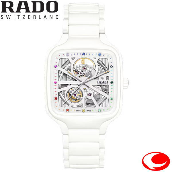 【楽天市場】RADO (ラドー)トゥルー スクエア オートマティック オープンハート True Square Automatic Open ...