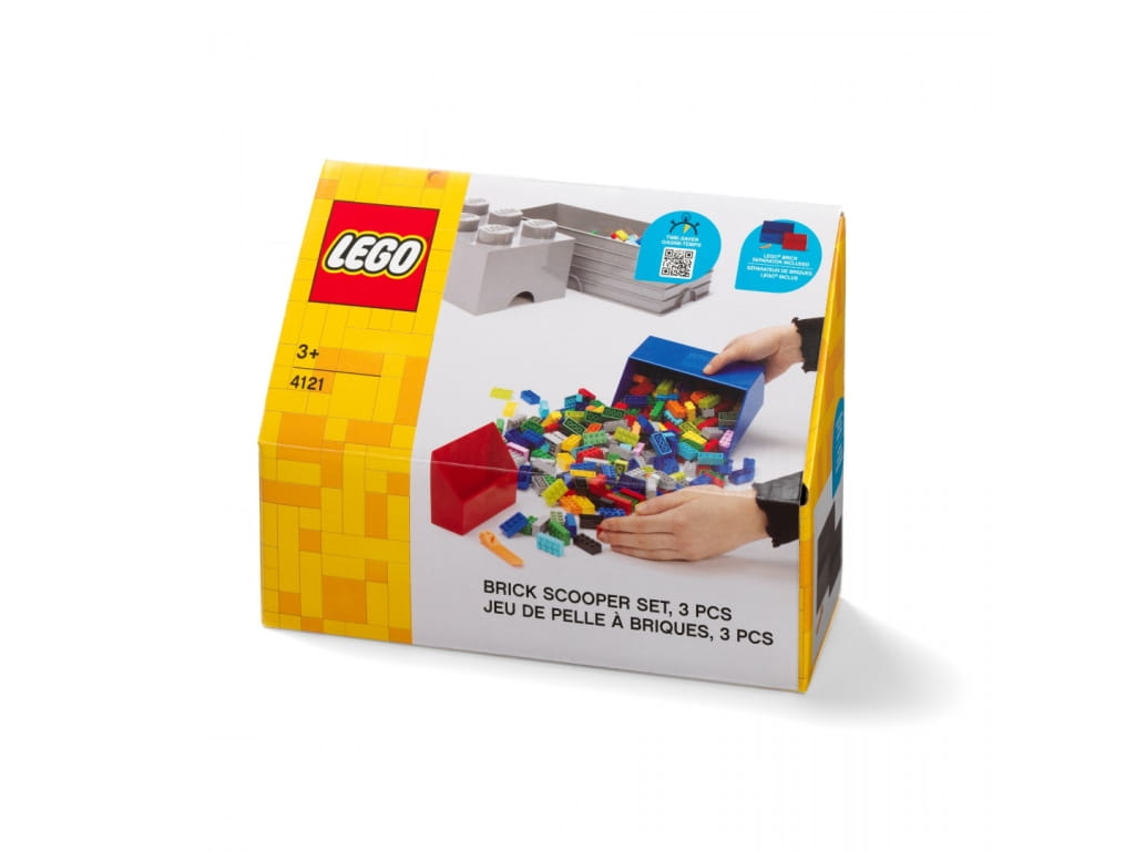【楽天市場】【送料無料】LEGO Brick Scooper Setレゴ ブリックスクーパーセット 4121 ブルー＆レッド：ヨツバ商店 楽天市場店