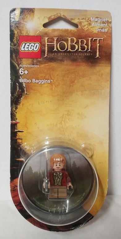 【楽天市場】【送料無料】レゴLEGO The Hobbit Magnet Bilbo Baggins ホビット マグネット 850682 ...