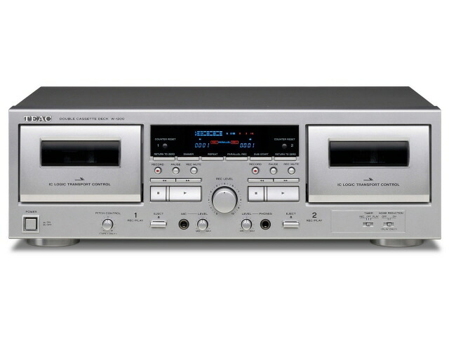 【楽天市場】【ポイント10倍】 TEAC オーディオ機器 W-1200 [製品種類：ダブルカセットデッキ] 【P10倍】：YOUPLAN