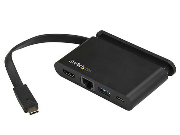 【楽天市場】【ポイント10倍】 StarTech.com USBハブ DKT30CHCPD [ブラック] [ポート数：2系統 電源供給：バス ...