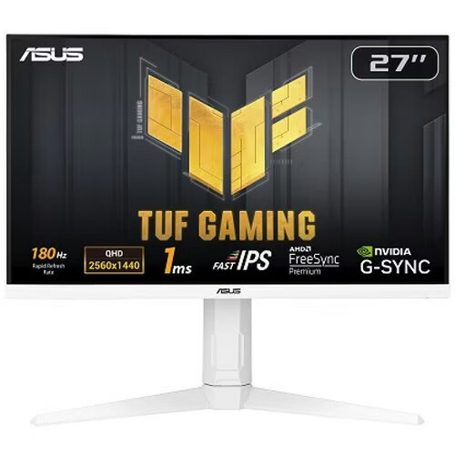【楽天市場】【ポイント10倍】 ASUS PCモニター・液晶ディスプレイ TUF Gaming VG27AQL3A-W [27インチ 白] 【P10倍】：YOUPLAN