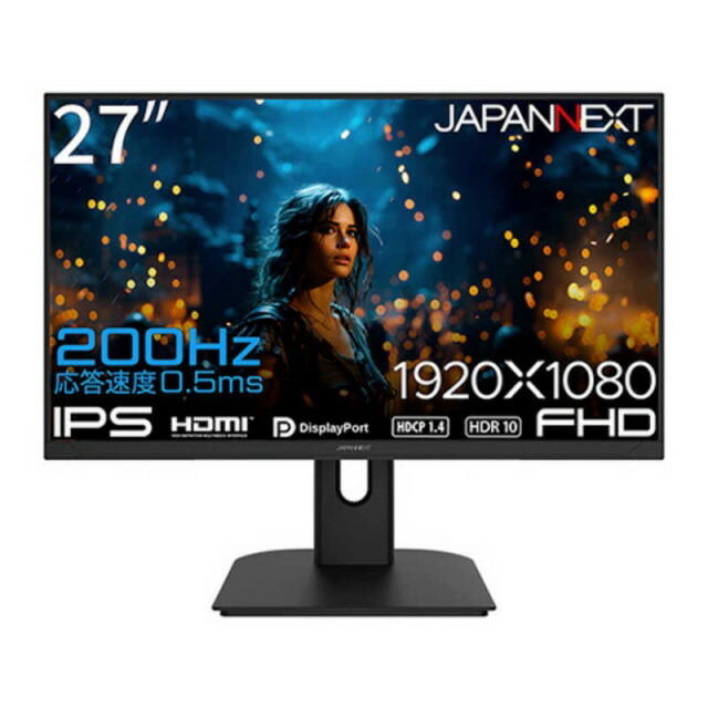 【楽天市場】【ポイント10倍】 JAPANNEXT PCモニター・液晶ディスプレイ JN-IPS27G200F [27インチ] 【P10倍】：YOUPLAN