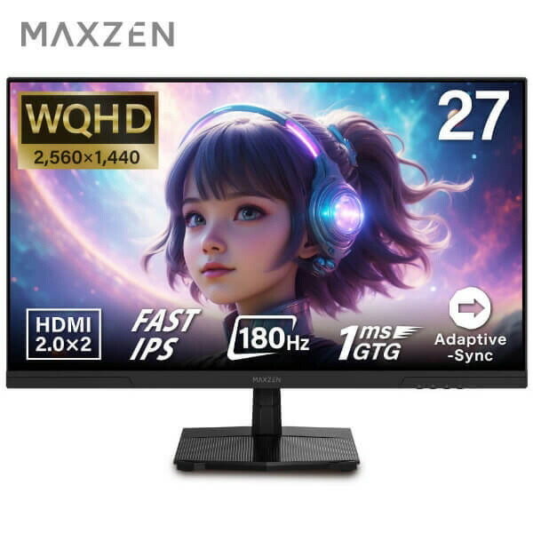 【楽天市場】【ポイント10倍】 MAXZEN PCモニター・液晶ディスプレイ MGM27IC02 [27インチ] 【P10倍】：YOUPLAN