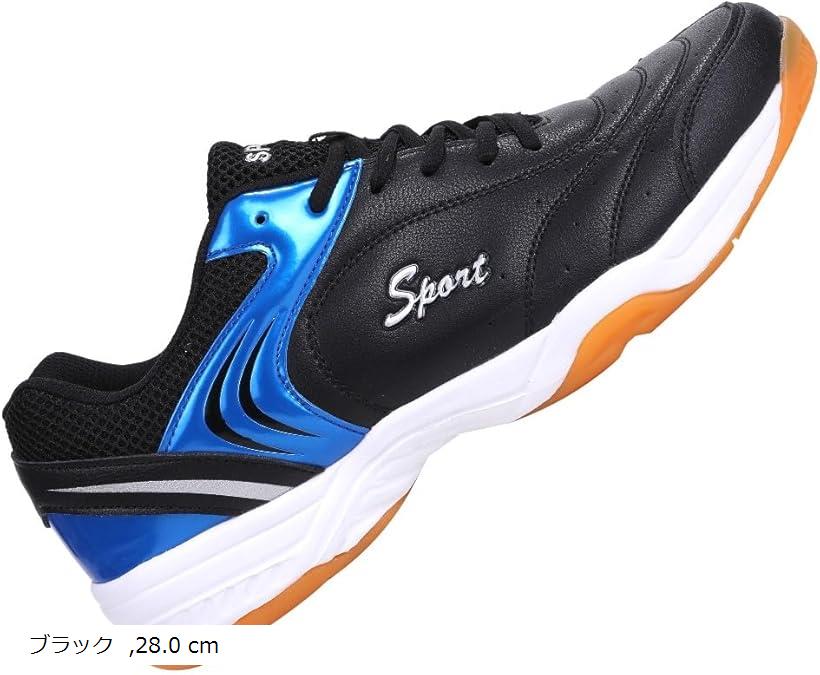 【楽天市場】【P5倍★スーパーSALE】テニスシューズ オールコート メンズ レディース バドミントン バレーボール ハンドボール(ブラック, 28.0 cm)：スピード発送 Reapri（リアプリ）