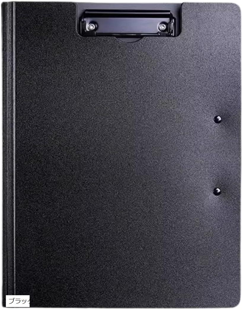 【楽天市場】ダブルクリップ バインダー A4 2つ折り 横型 縦型 クリップボード(ブラック)：スピード発送 Reapri（リアプリ）