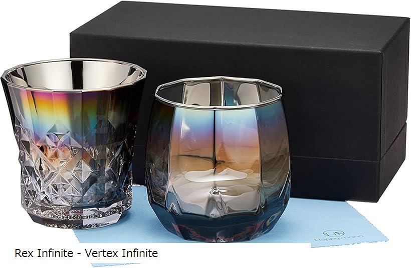 【楽天市場】PROGRESS ロックグラス チタンミラー 日本製 ウィスキー ワイン お酒がまろやかに クロス付 2個セット Rex Infinite - Vertex(Rex ...