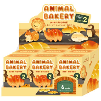 【楽天市場】[6個セット=1BOX] ANIMAL BAKERY MINI FIGURE Series 2 アニマルベーカリー ミニフィギュア ...
