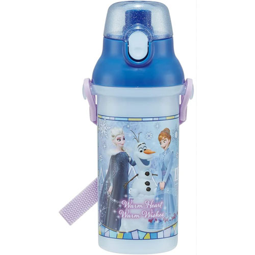 【楽天市場】【送料無料!】 アナと雪の女王 23 抗菌 食洗機対応 直飲みワンタッチボトル 水筒 480ml PSB5SANAG：ユウセイ堂1 ポイントアップ店