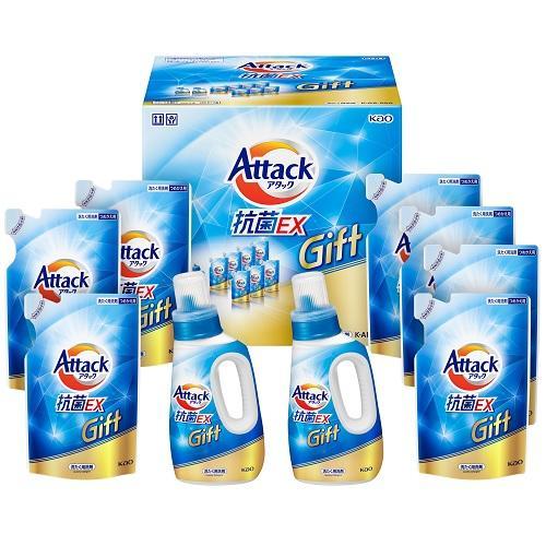 【楽天市場】花王アタック抗菌EX ギフト K・AR-50（アタック抗菌EX 本体880g×2 詰替え690g×7） 無料ラッピング【御祝 お祝 内祝 ギフト プレゼント 贈り物 ブランド ...