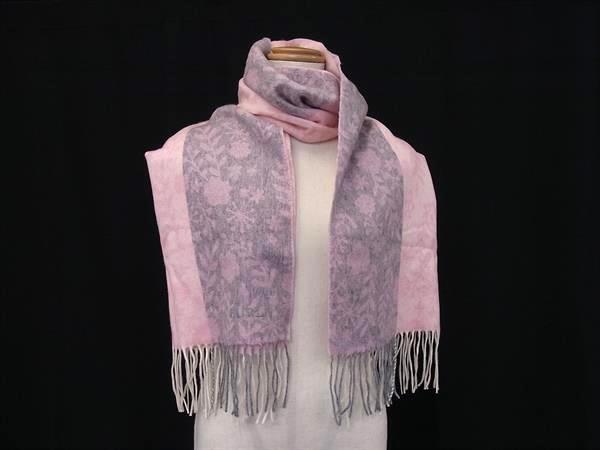 楽天市場】□極美品□ MULBERRY マルベリー ウール100％ 総柄 フリンジ