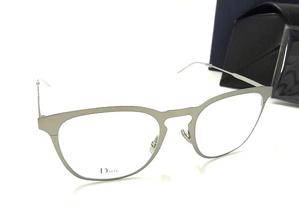 【楽天市場】 新品同様 DIOR HOMME ディオールオム 0214 メガネ 眼鏡 メンズ レディース シルバー系 AU1209 ...