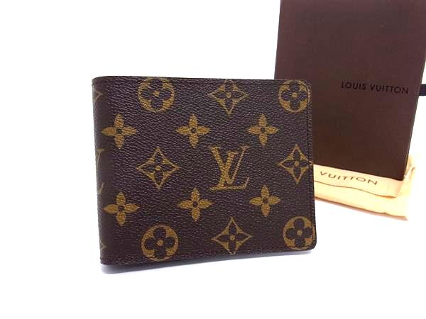 【楽天市場】 新品 未使用 LOUIS VUITTON ルイヴィトン M60026 モノグラム ポルトフォイユ フロリン 二つ折り 財布 ...