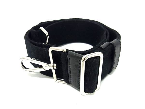 【楽天市場】 極美品 PRADA プラダ ナイロンキャンバス バッグ用 ショルダーストラップ 肩掛け 斜め掛け レディース メンズ ブラック系 ...